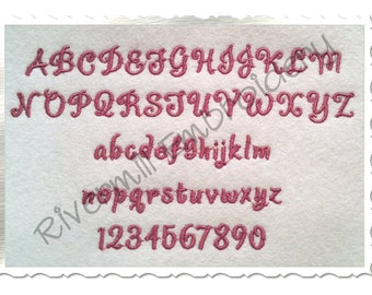 Mini embroidery font | Etsy