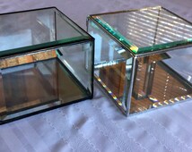 Popular items for clear glass box on Etsy