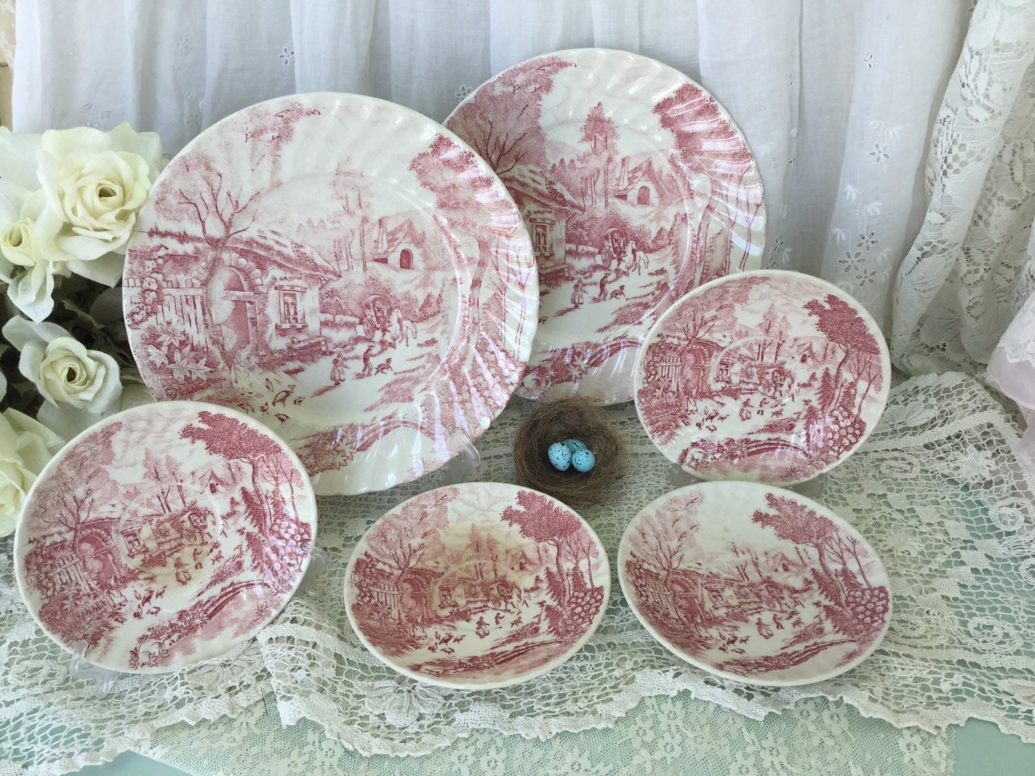 Rossini French Country Red Dinner Plates And By Fannypippin rossini-french-country-red-dinner-plates-and-by-fannypippin
