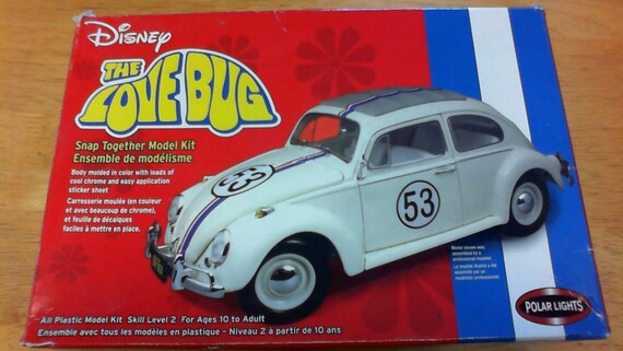 Disney's Herbie the Love Bug Model Car Kit