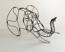 Popular items for wire elephant on Etsy