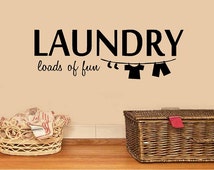 Popular items for laundry loads of fun on Etsy