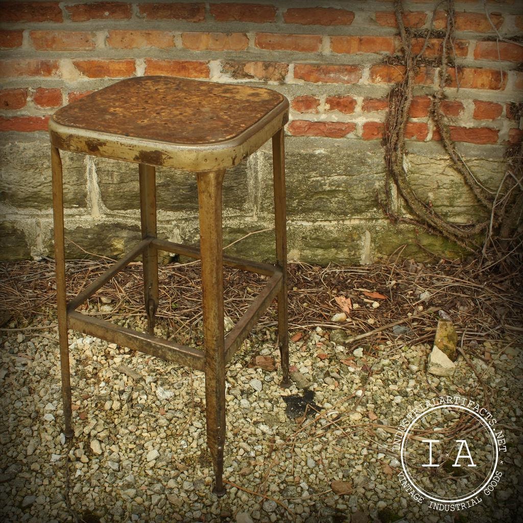 Vintage Industrial Lyon Metal Machinist Drafting Stool – Haute Juice