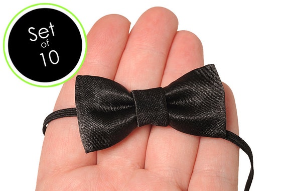 Mini Bow Tie 2 Satin 10 Bow Ties You Pick the Colors