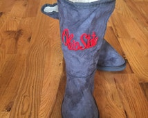 Popular items for ohio state shoes on Etsy