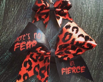 galaxy fierce cheer bow by BRAGABITBOWS on Etsy