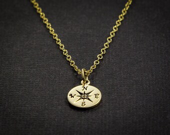 Popular items for gold compass on Etsy
