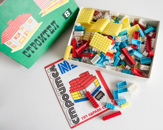 Vintage Plastic Construction Sets