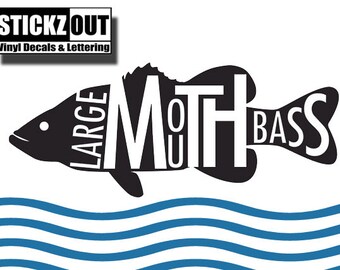 Bass boat decals | Etsy