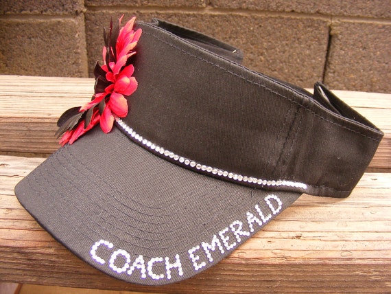 Cheer Coach hat Cheer Coach Gift Cheer Mom Sun Visor Cheer