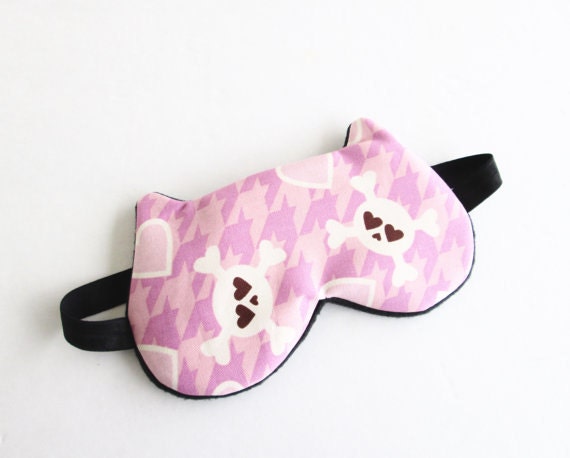 Items similar to Sale-Pink Kids Eye mask, Kids Sleep mask, Traval sleep ...