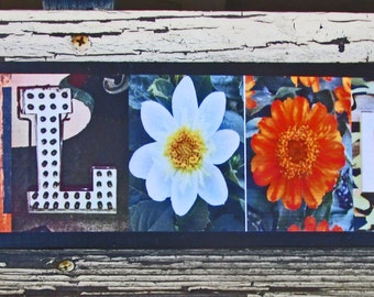 Flower signs | Etsy