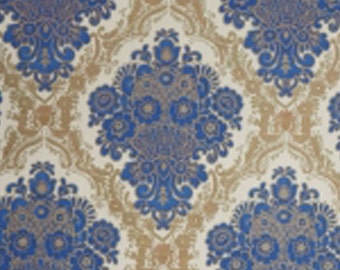 Blue cream wallpaper | Etsy