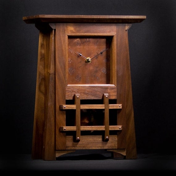 Craftsman Style Clock Faces