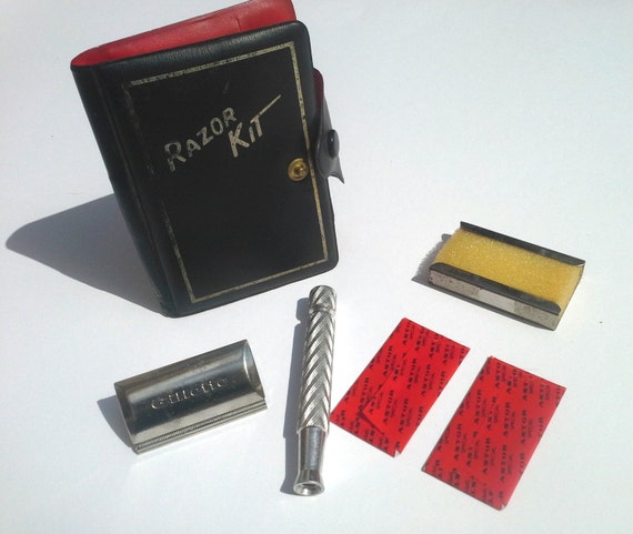 Gillette Safety Razor Razor Kit Gillette Blade by CretanPast