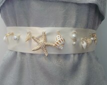 Popular items for seashell belt on Etsy