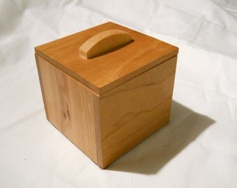 Items similar to Keepsake Box - Custom Engraved Wood Box - Cherry ...