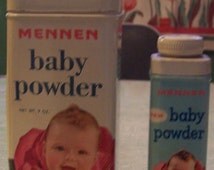 Popular items for baby powder tin on Etsy