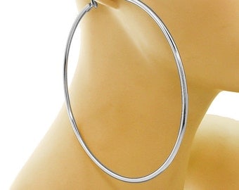Popular items for large metal hoops on Etsy