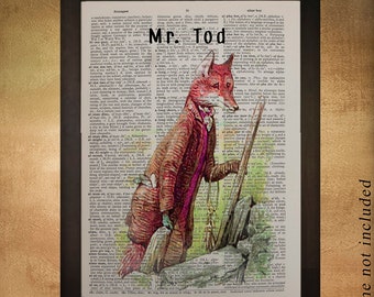 Mr tod | Etsy