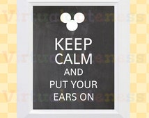 Popular items for keep calm and print on Etsy