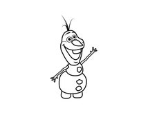 Popular items for olaf decal on Etsy