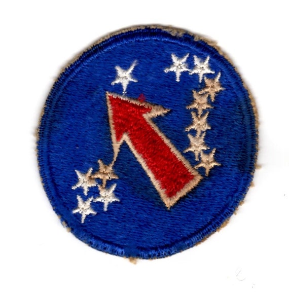 Vintage WW2 U.S. Army Pacific Command USARPAC Patch Red