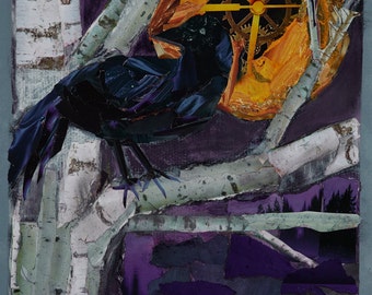 Popular items for watchful crow on Etsy