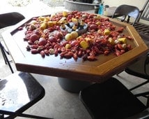Plastic Crawfish Table Tops