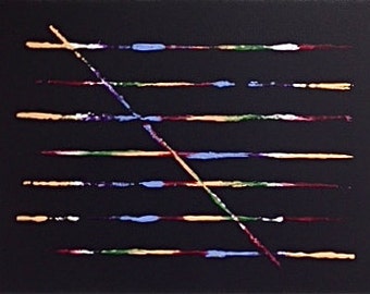 Abstract string art | Etsy