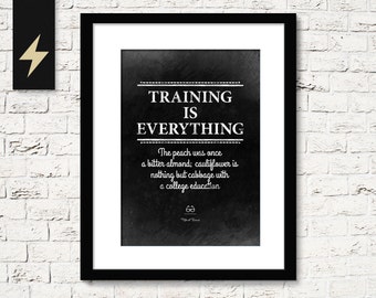 Funny fitness poster | Etsy