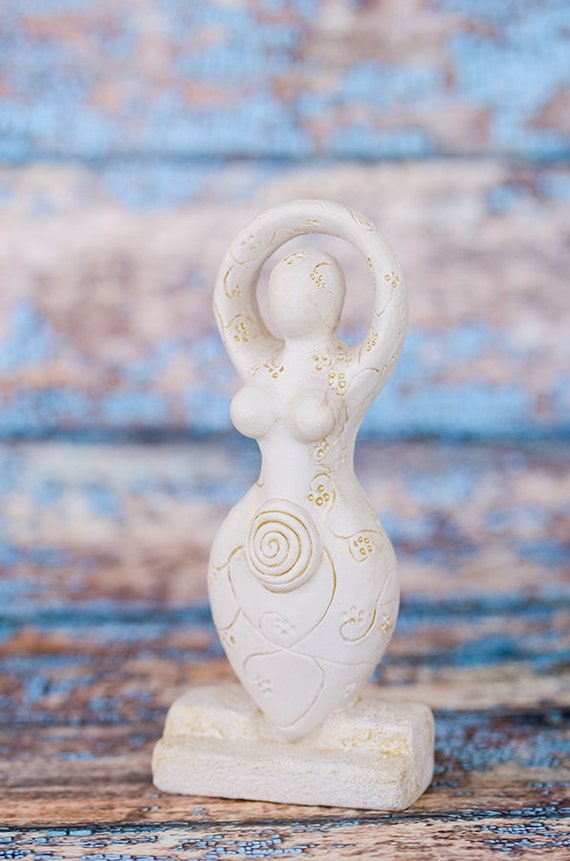 Spring Goddess Statue Wicca Wiccan Pagan by MagickalMadness