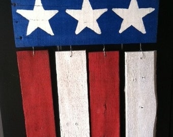 Pallet Flag decor