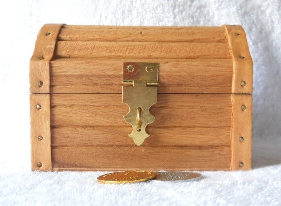 Wooden Treasure Chest Medium