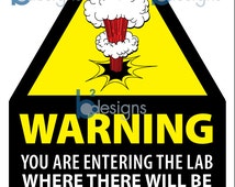 Popular items for mad science decor on Etsy