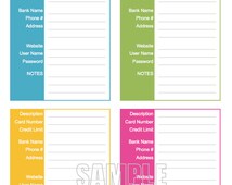 Unique account organizer related items | Etsy