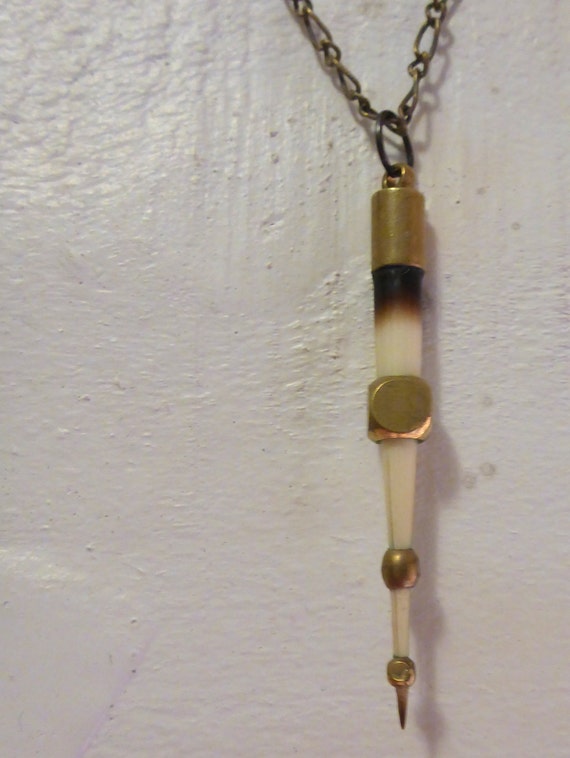 Items similar to Quill Beaded Necklace on Etsy