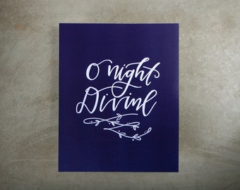 Popular items for o night divine on Etsy