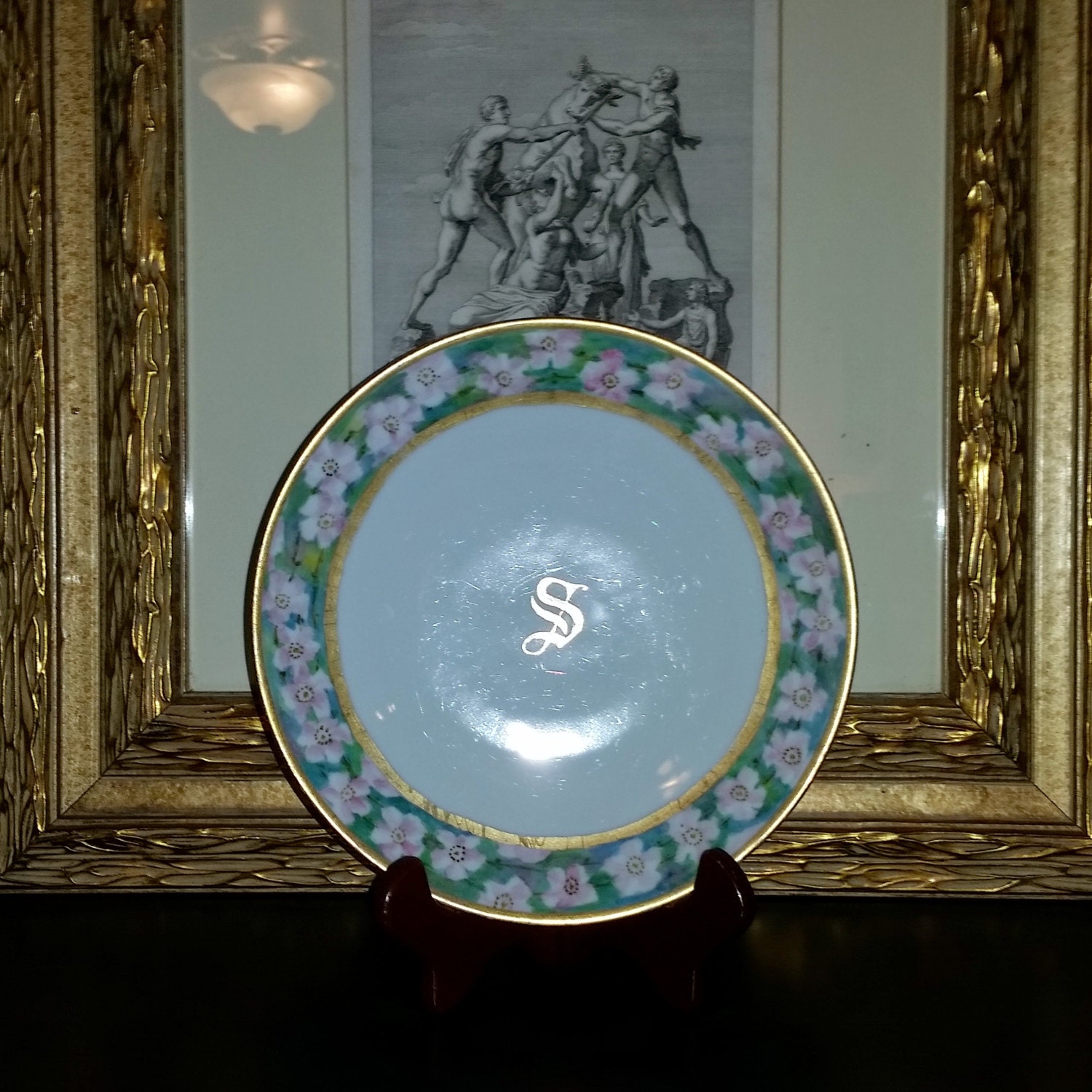 Vintage Royal Austria Gold Monogrammed Plate – Haute Juice