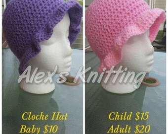 Heather Bailey Boho Cloche Hat Sewing Pattern FREE SHIPPING