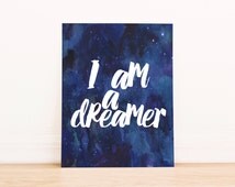 Popular items for i am a dreamer on Etsy