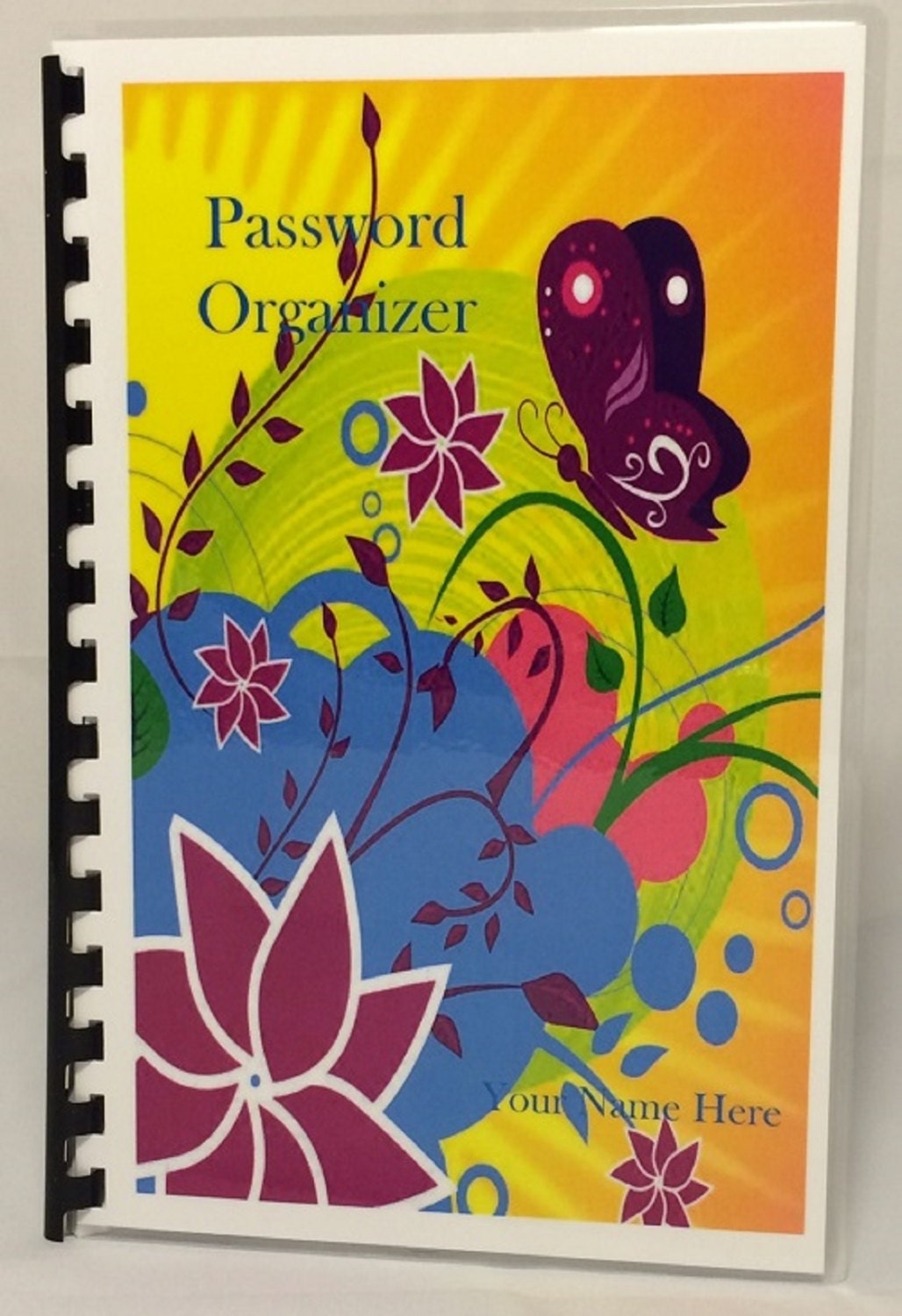 PASSWORD Book Internet Journal Website Organizer Personalized