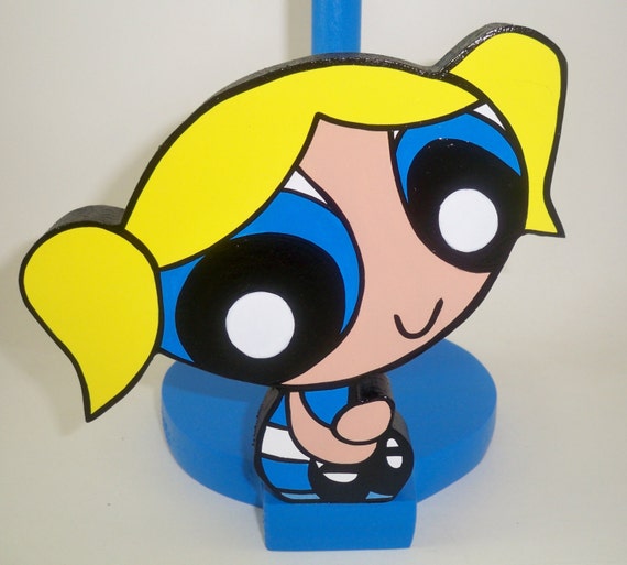 Items similar to Bubbles from Powerpuff Girls Wood Kitchen Countertop ...