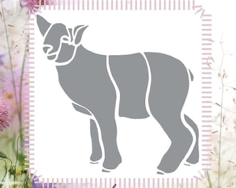 Sheep stencil | Etsy