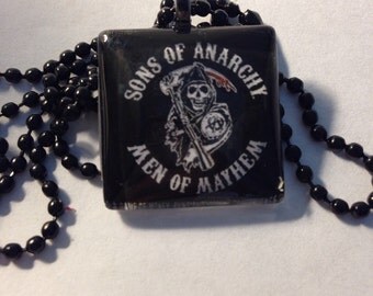 Sons of Anarchy tile necklace. Sons of Anarchy jewelry - Sons of ...