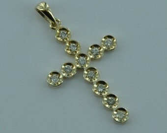 Beautiful 14k yellow Gold Eleven Not Enhanced, Genuine 0.06ctw natural ...