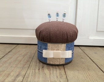 Popular items for blue pin cushion on Etsy
