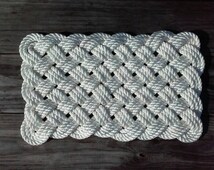 Unique nautical rope mat related items | Etsy