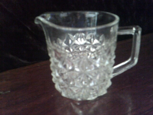 Vintage Milk Jug, Creamer Crystal Glass – Haute Juice