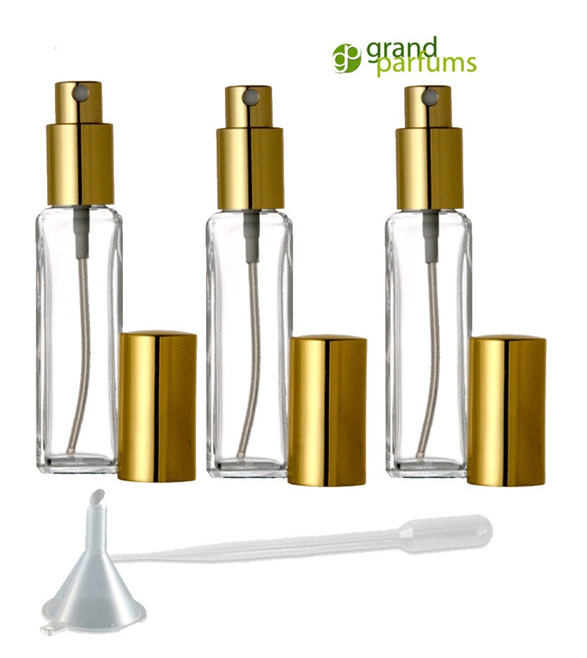 Glass Perfume Atomizer Bottles EMPTY REFILLABLE Wedding